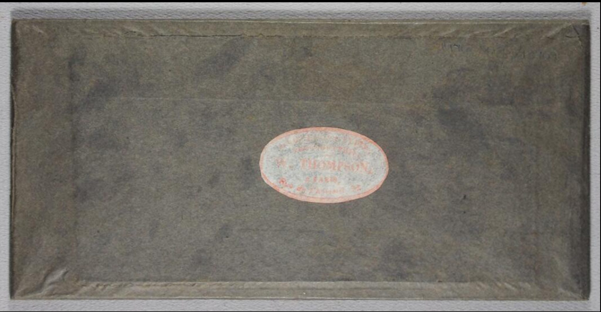 Restauration d'un daguerréotype stéréoscopique de Warren Thompson