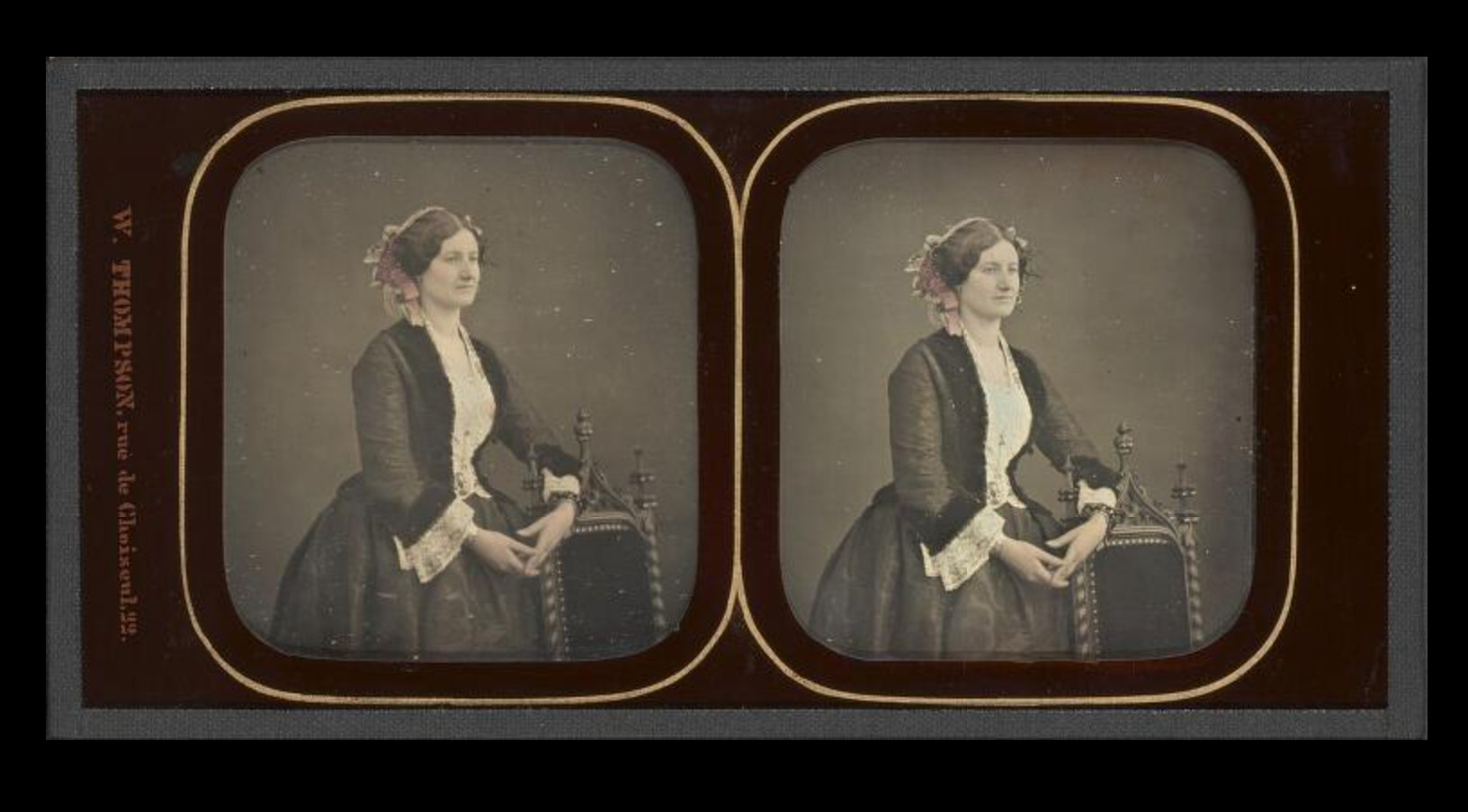 Conservation of a Warren Thompson stereo-daguerreotype