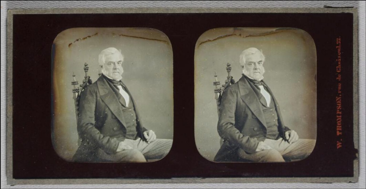 Conservation of a Warren Thompson stereo-daguerreotype